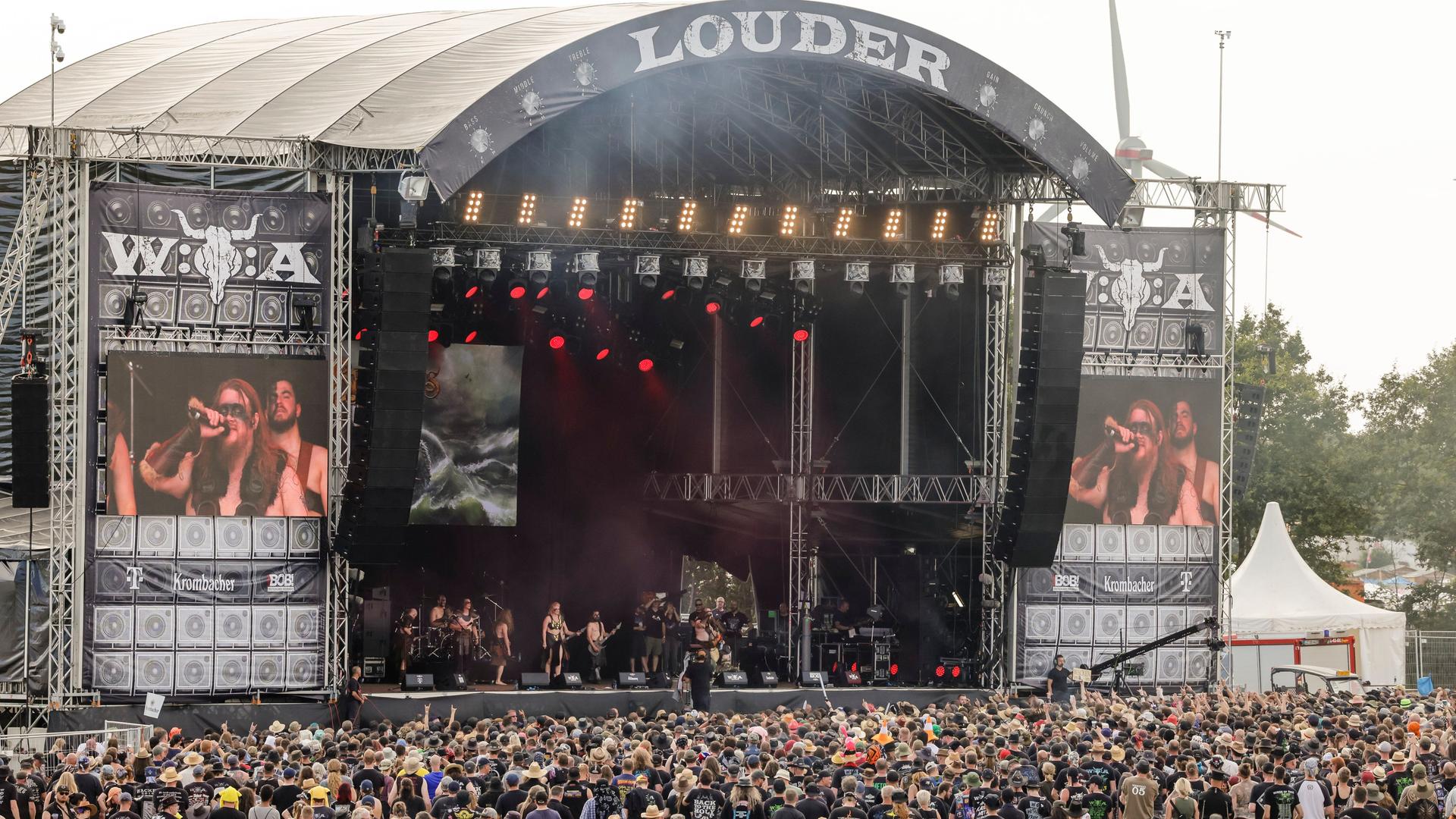 Das Heavy-Metal-Festival in Wacken beginnt