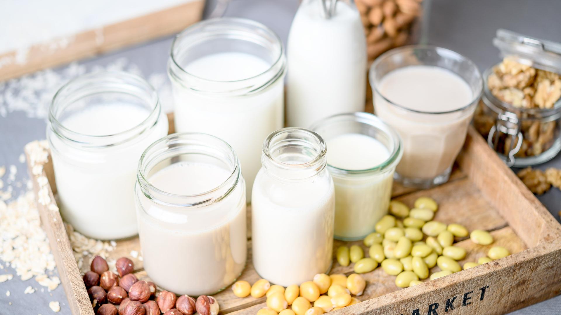 Wie man Pflanzenmilch selber macht