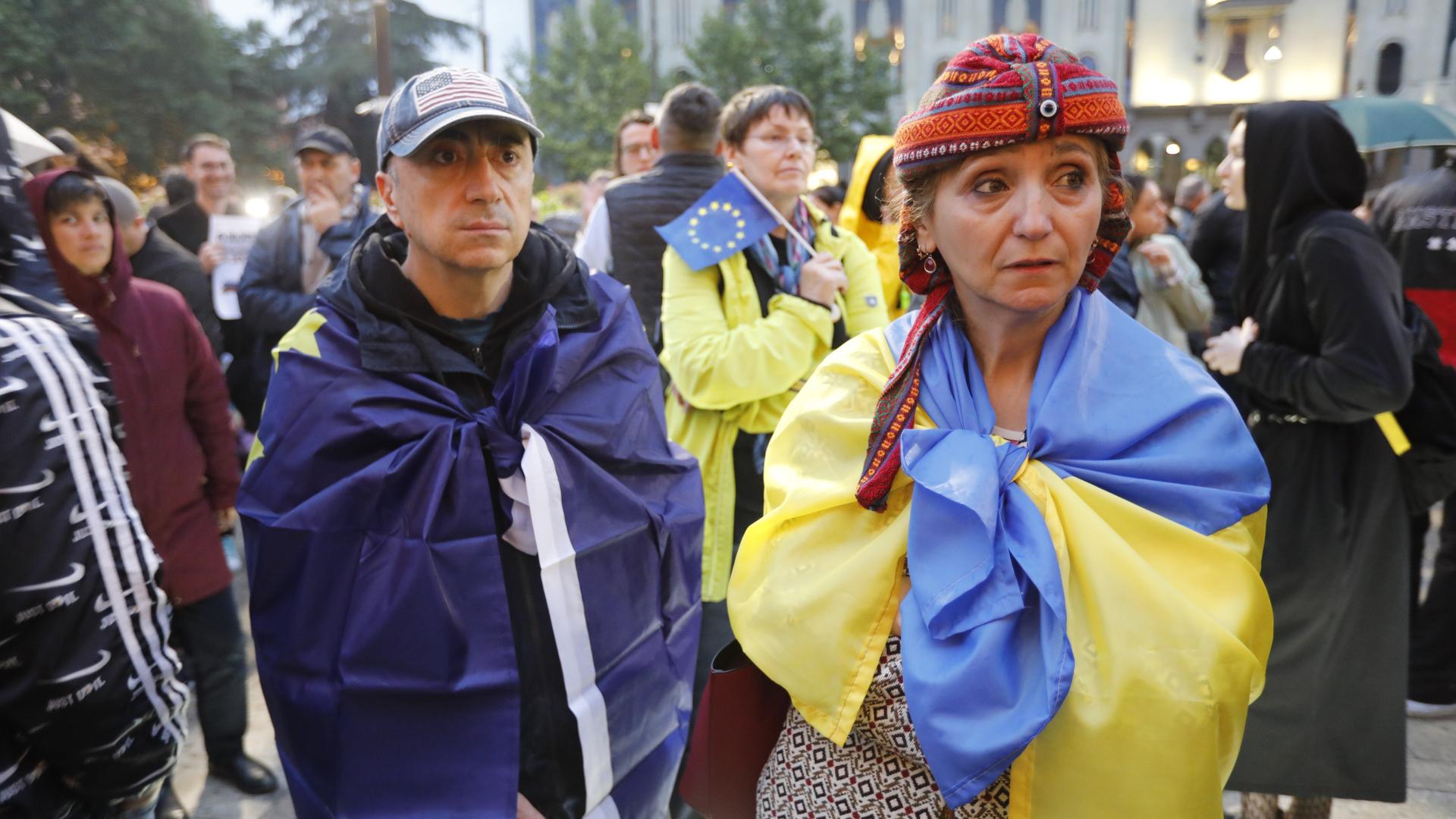 Wo steht Georgien? Proteste gegen Direktflüge von Tiflis nach Moskau