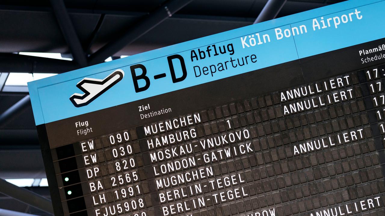 Passagierrechte - Was tun, wenn der Flug storniert wird ...