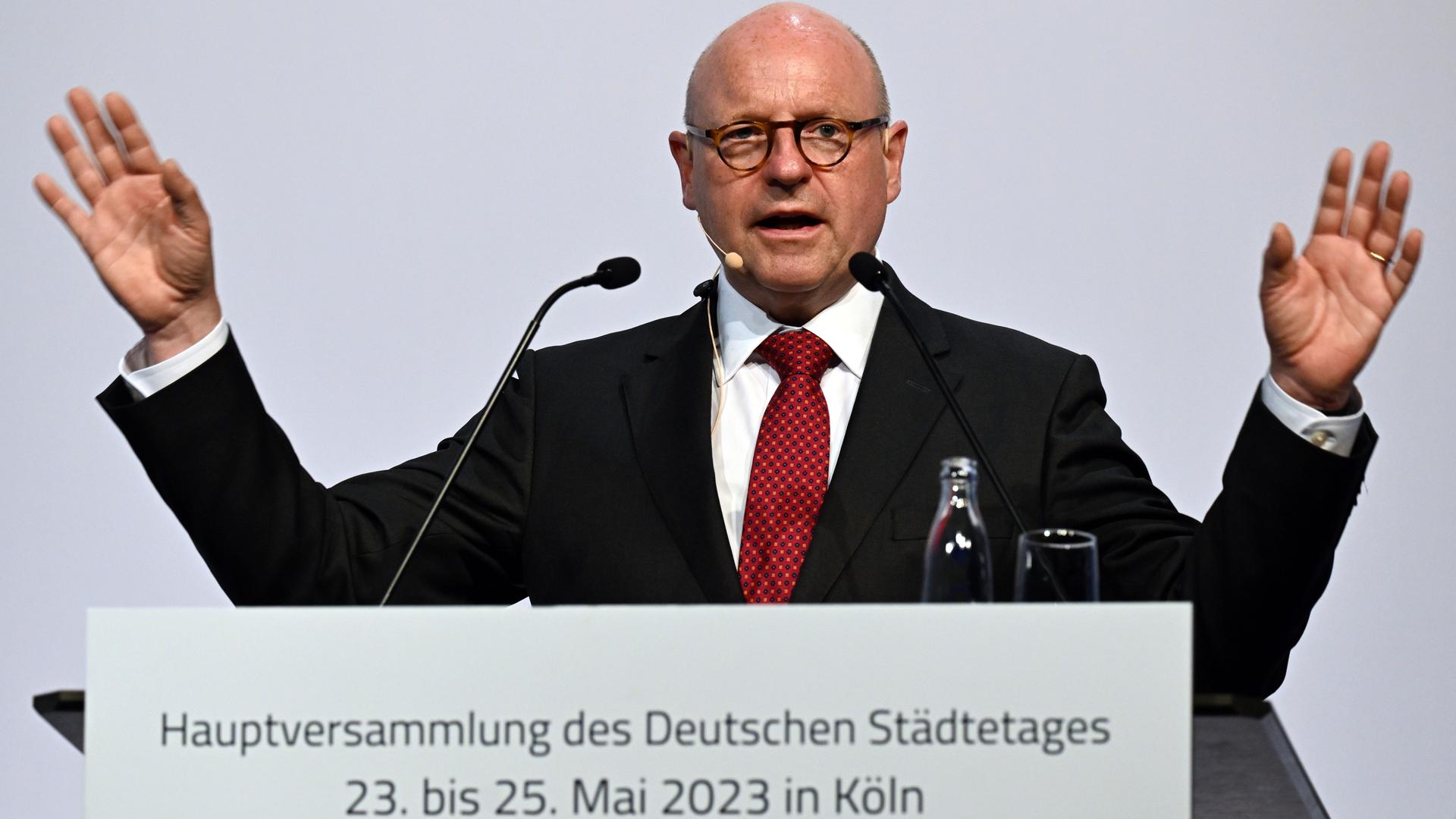 Neuwahlen beim Städtetag - Münsters Oberbürgermeister wieder nominiert