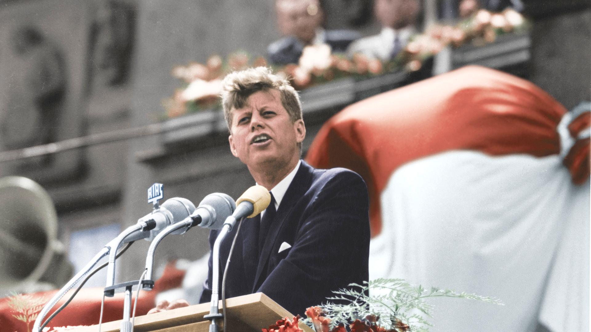 John F. Kennedy besucht die Bundesrepublik Deutschland