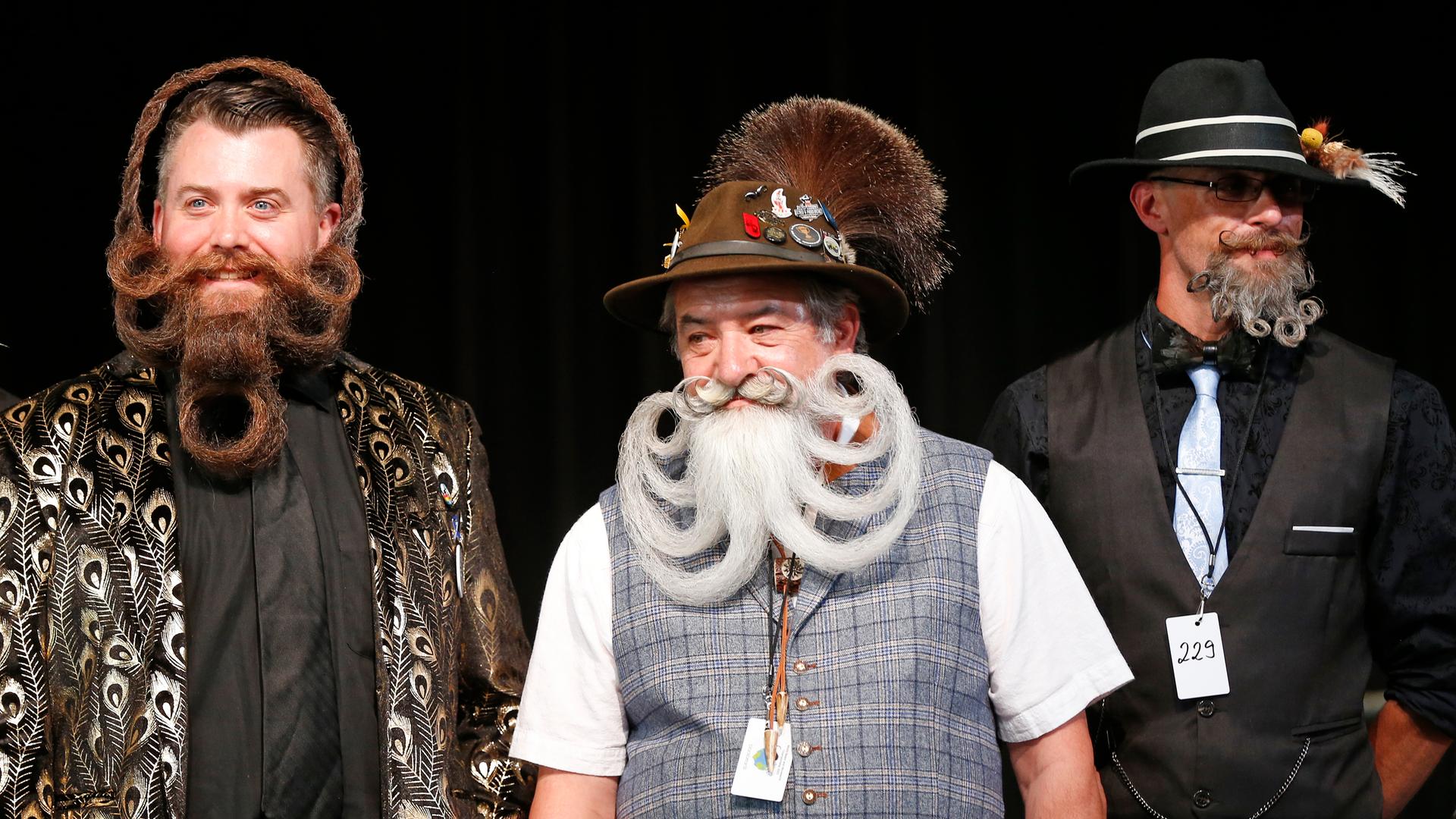 Kunst am Bart - Bart-Weltmeisterschaft in Oberbayern