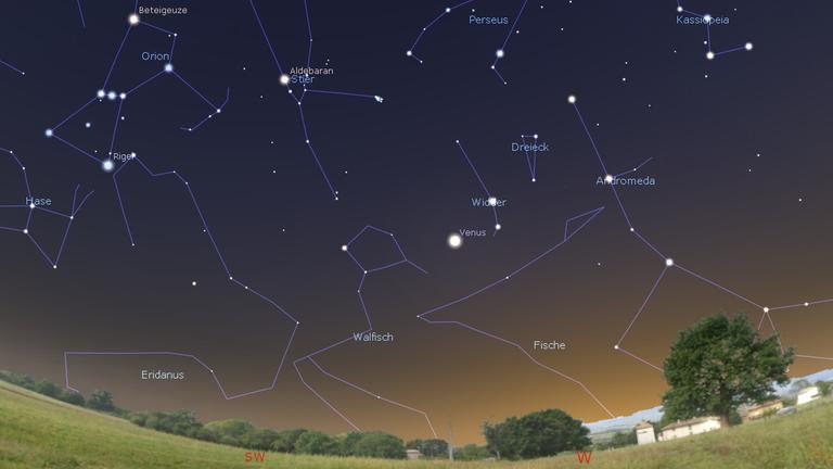 Grandioser Abendstern - Höllische Venus am Abend