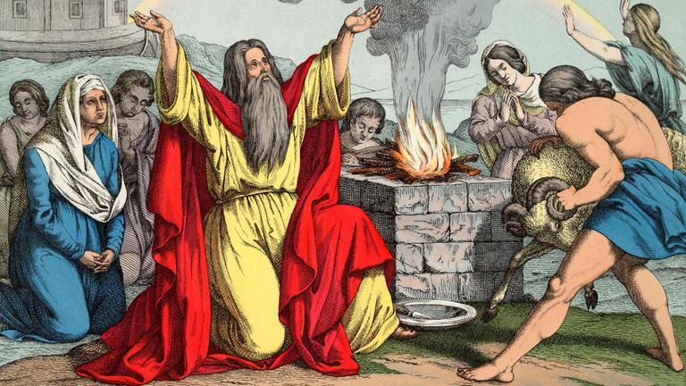 Die Sintflut in der Bibel - Von der Strafe zur Gnade Gottes