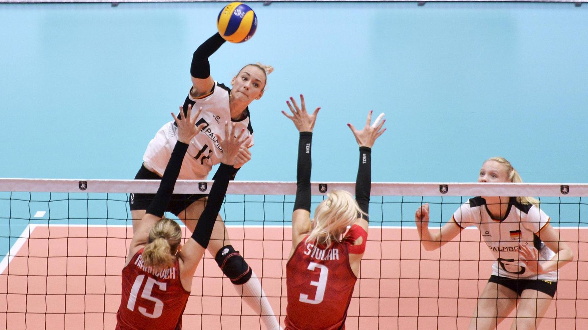 Volleyballerin Lippmann - "Der Kampfgeist war zu sehen"