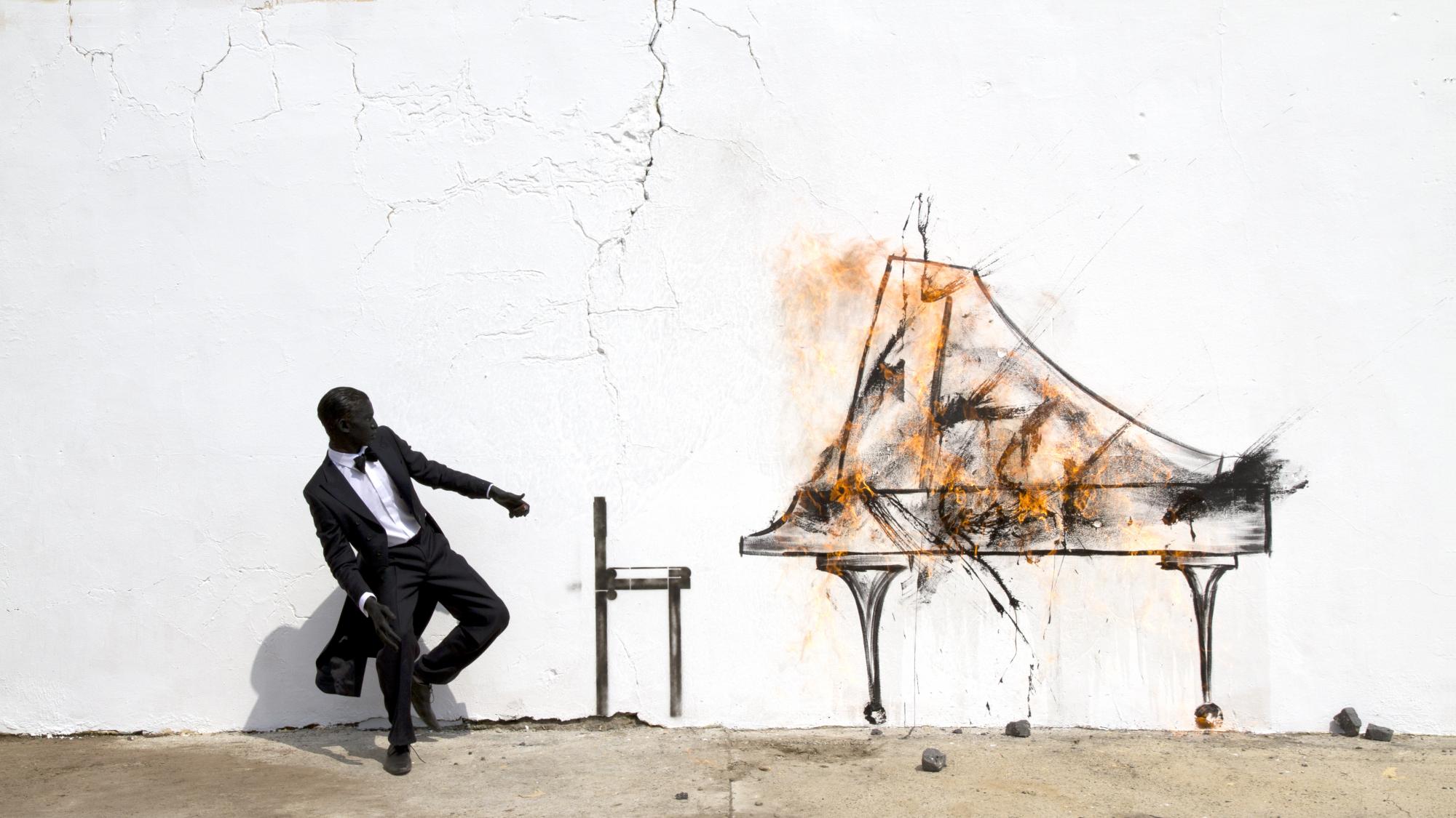 Der südafrikanische Künstler Robin Rhode - Gesellschaftskritische ...