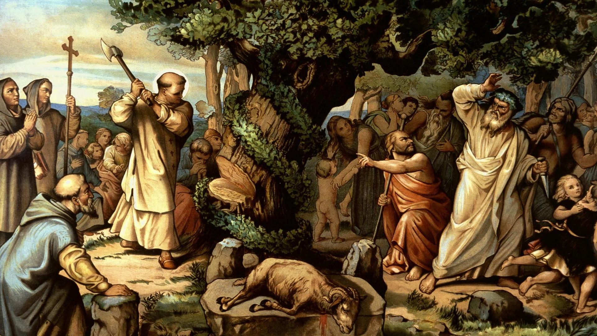 Katholische Kirche - Als Bonifatius die Germanen bekehrte