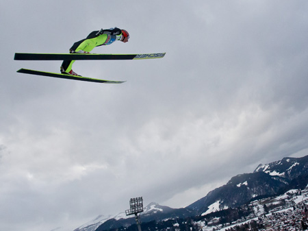 Skisprung - Die Geburtsstunde des V-Stils | deutschlandfunk.de