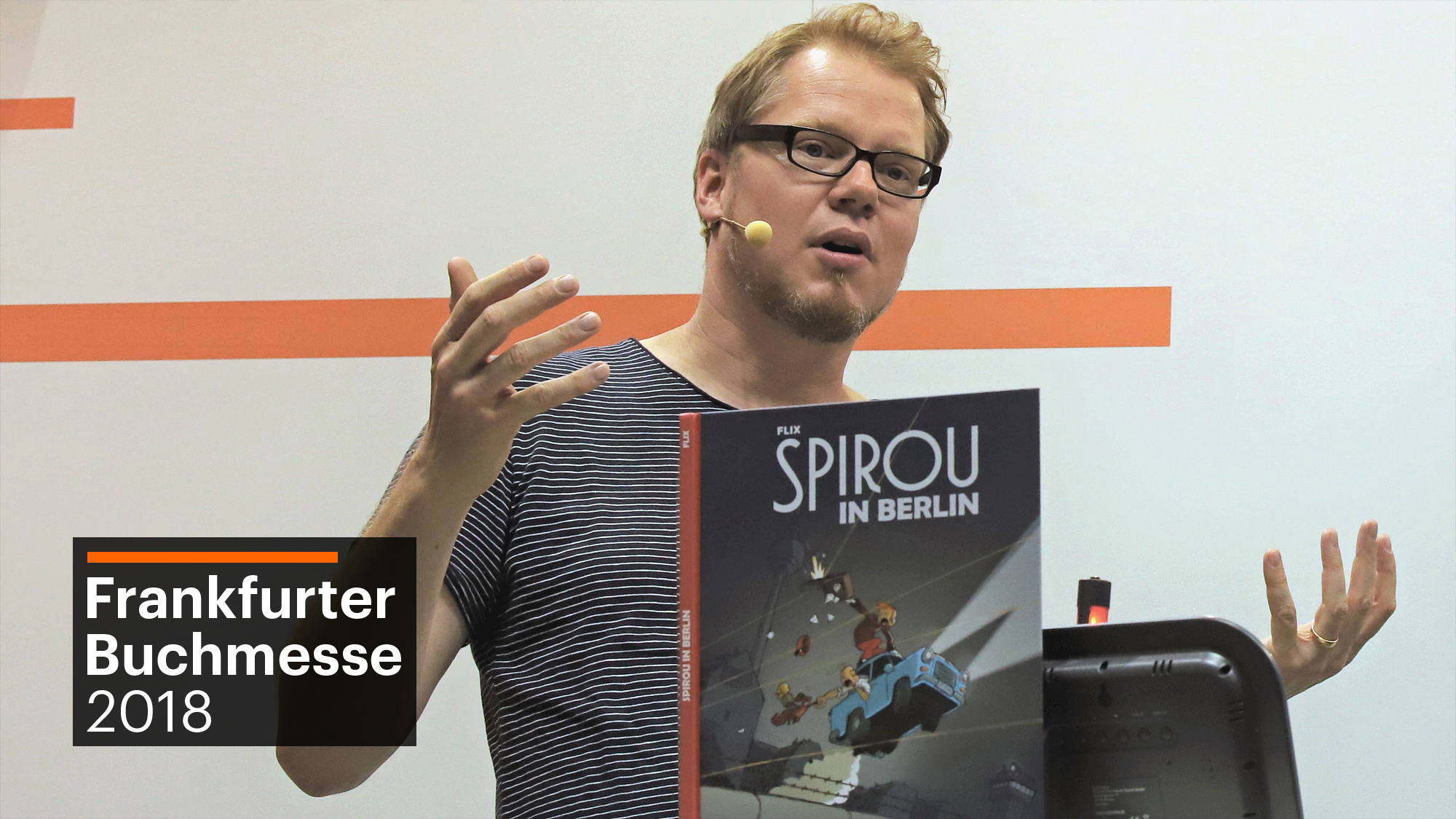 Comiczeichner Flix über "Spirou in Berlin" - "Spirou lebt wie James ...