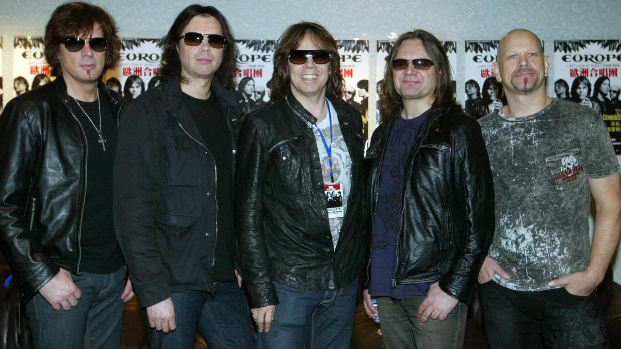 Schwedische Band Europe - Nach dem Final Countdown