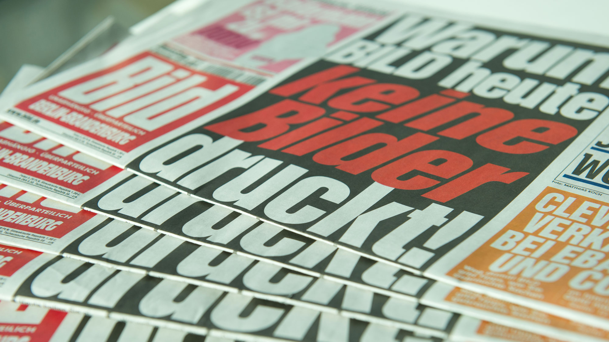 Aus den Feuilletons - Das müffelnde Eigenlob der "Bild" | deutschlandfunkkultur.de