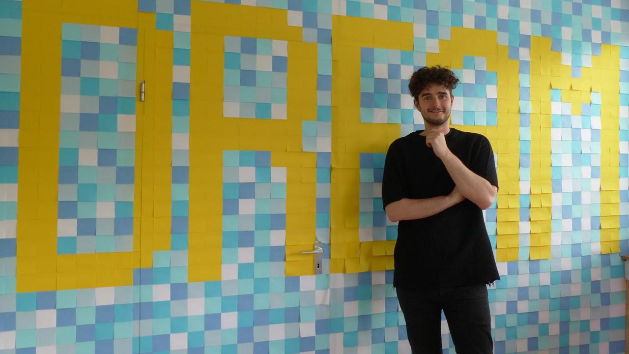 Künstler Tim Bengel im Porträt - Mit Sandkunst nach New York