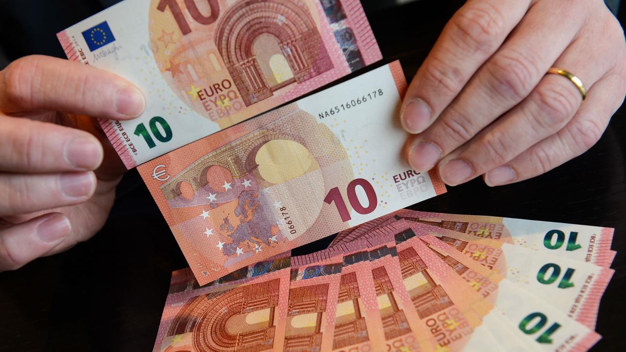 Neues Geld - Facelift für den 10-Euro-Schein