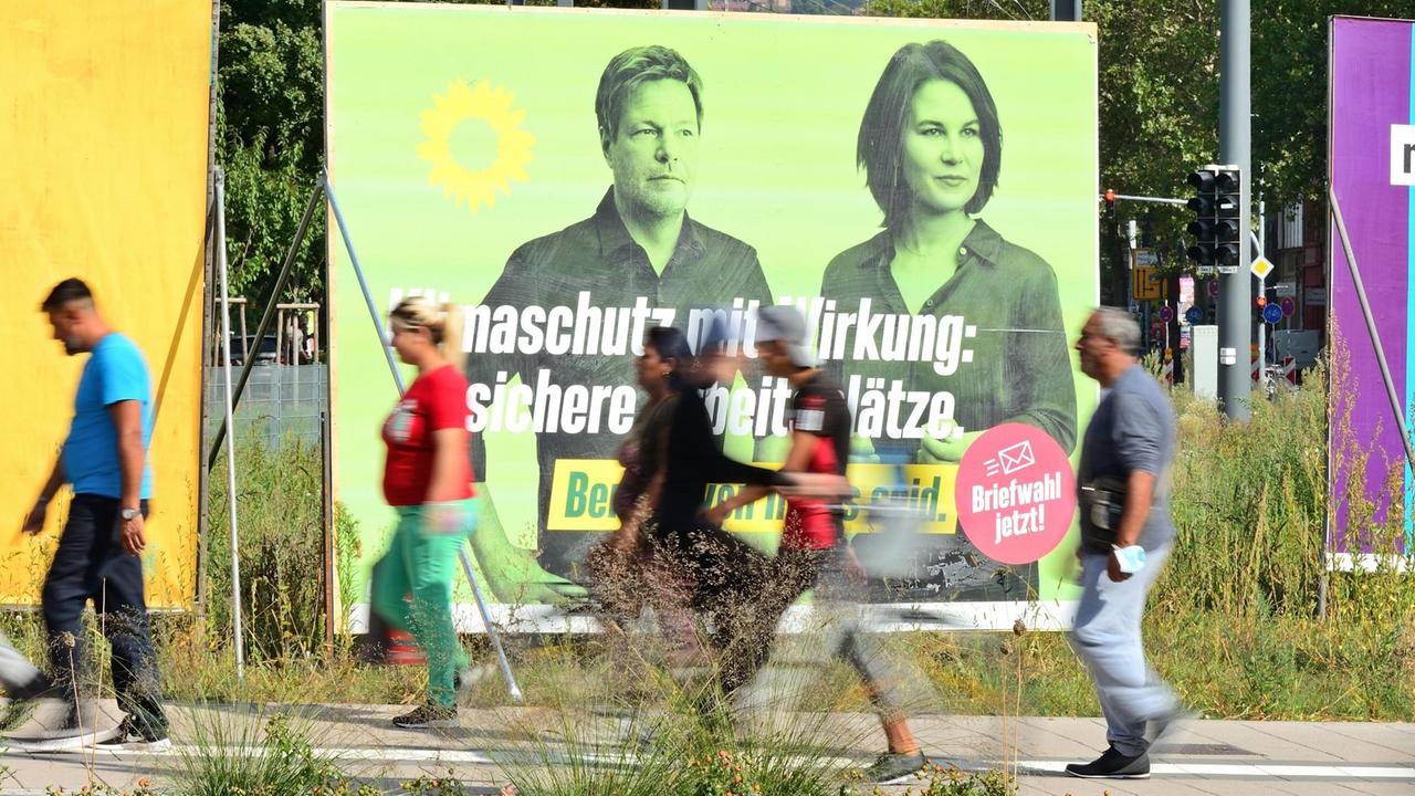 Vor der Bundestagswahl - Schwierige Lage für die Grünen ...