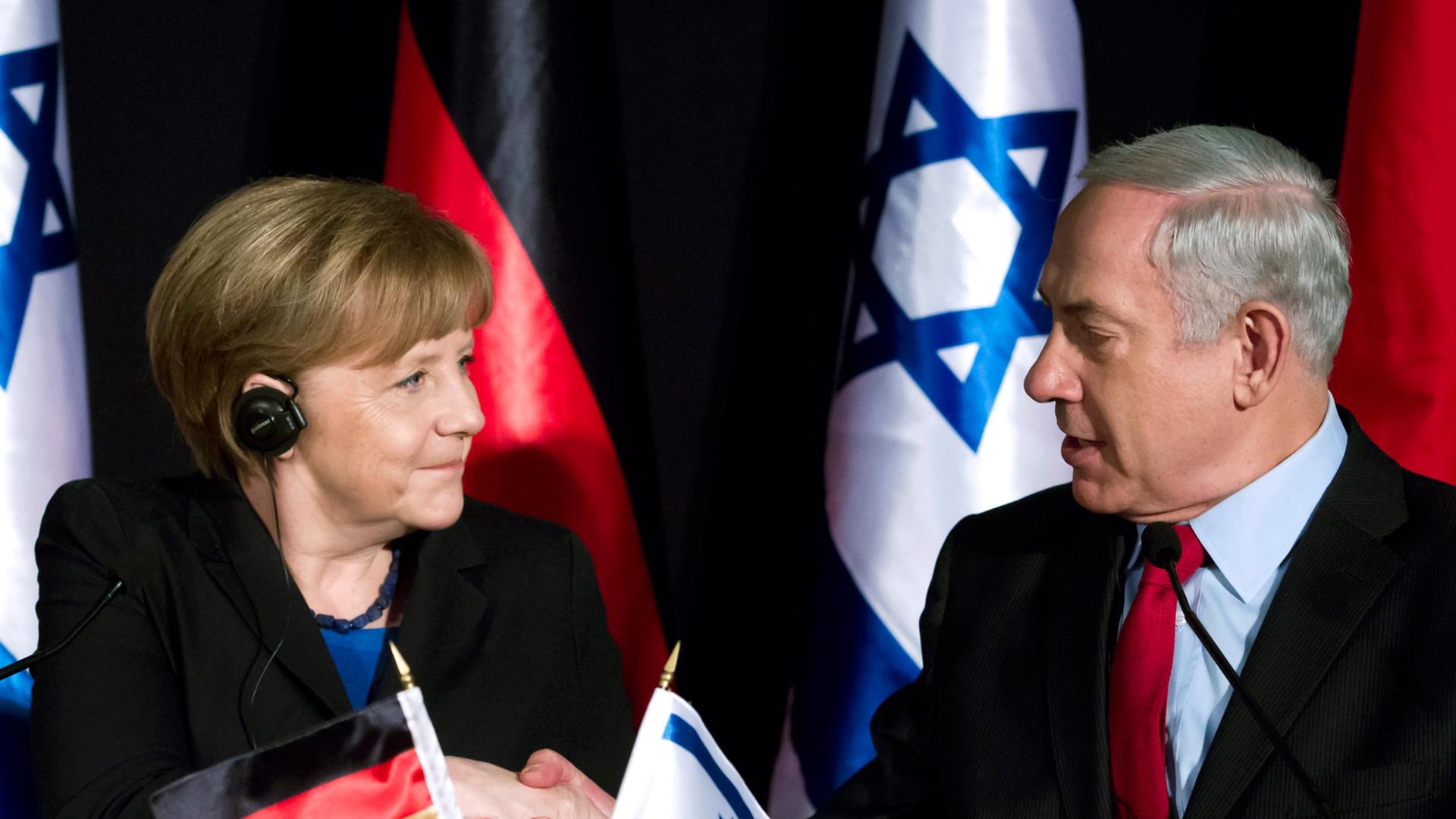 Israel - Merkel setzt auf Zwei-Staaten-Lösung | deutschlandfunk.de