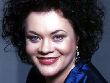 Violeta Urmana als Titelheldin in Alfredo Catalanis Oper “La Wally ...