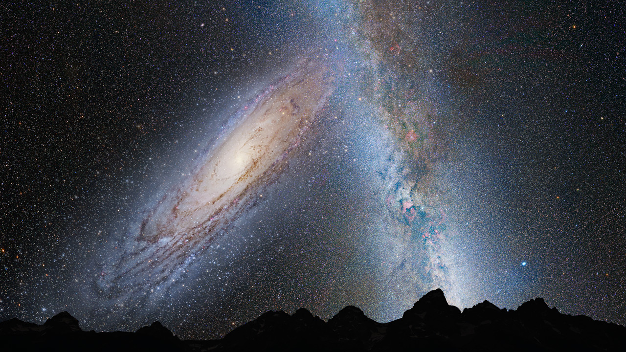 Die Galaxie NGC 1410 - Ein Blick in die Zukunft der Milchstraße ...