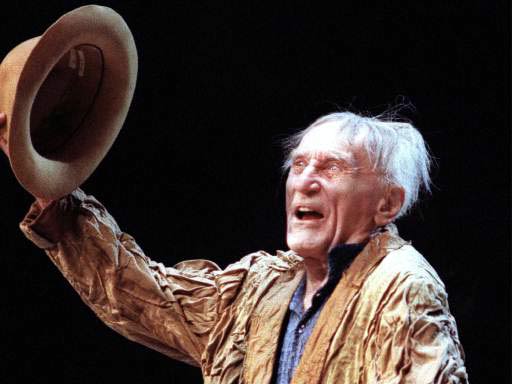 Vor 100 Jahren wurde der Schauspieler Bernhard Minetti geboren ...