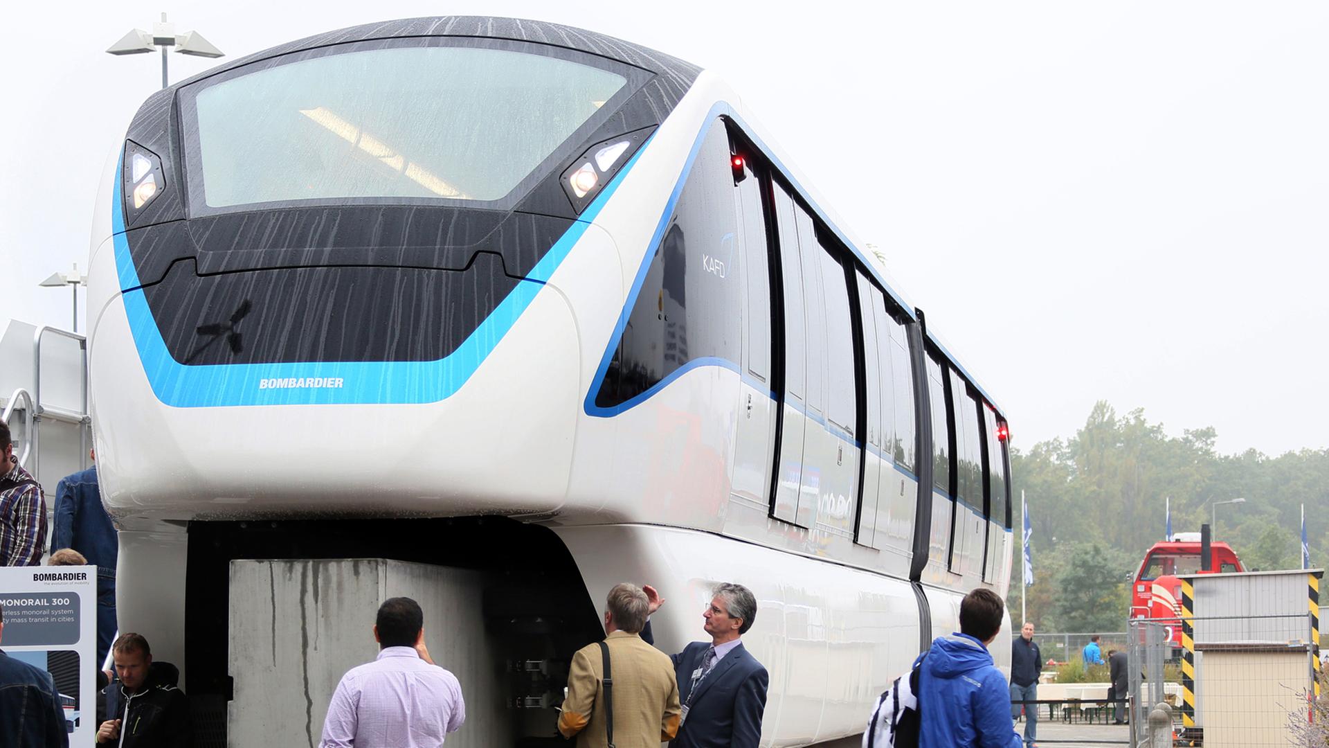 Einschienenbahn - Monorails kommen wieder in Mode | deutschlandfunk.de