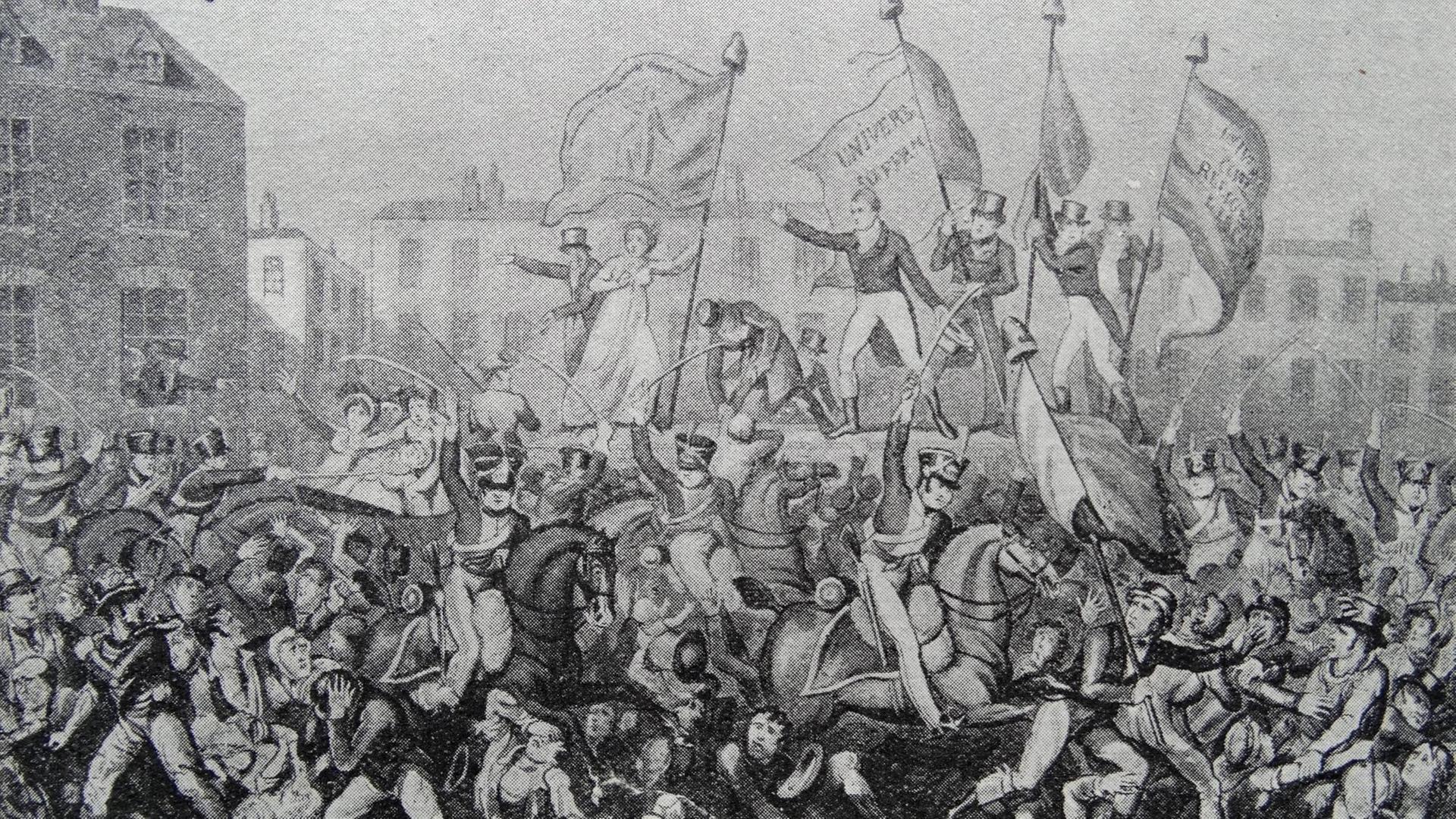 Peterloo-Massaker vor 200 Jahren - Als ein friedlicher Protest zum ...