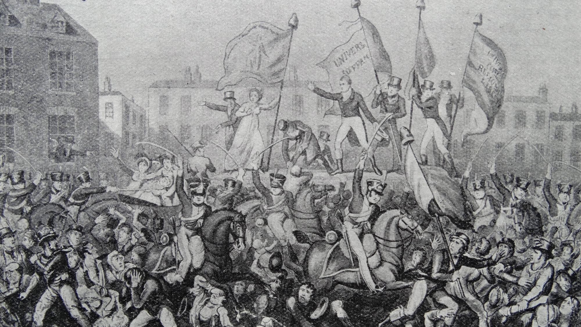 Peterloo-Massaker vor 200 Jahren - Als ein friedlicher Protest zum ...