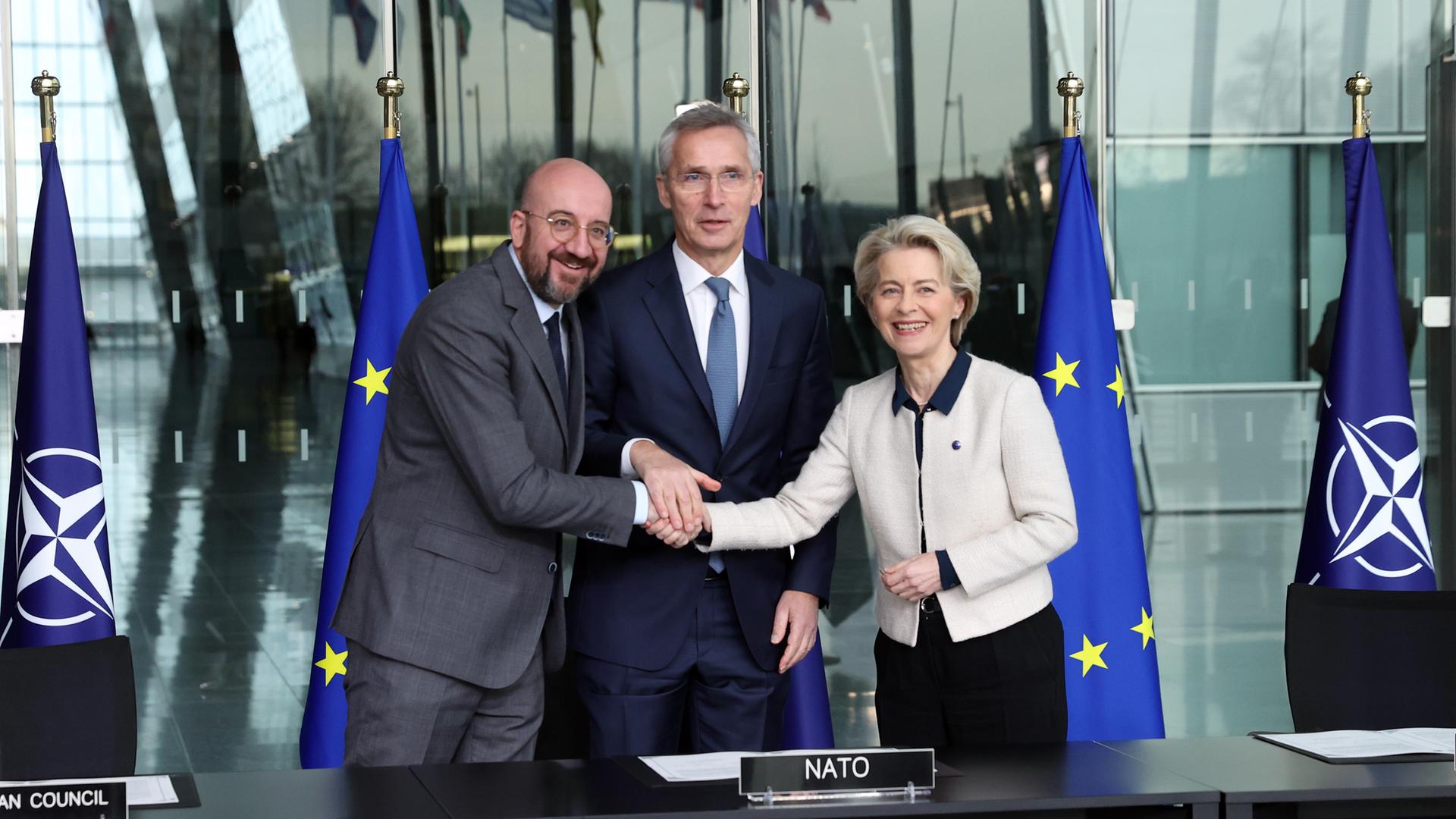 Kooperationserklärung - NATO und EU wollen enger zusammenarbeiten ...