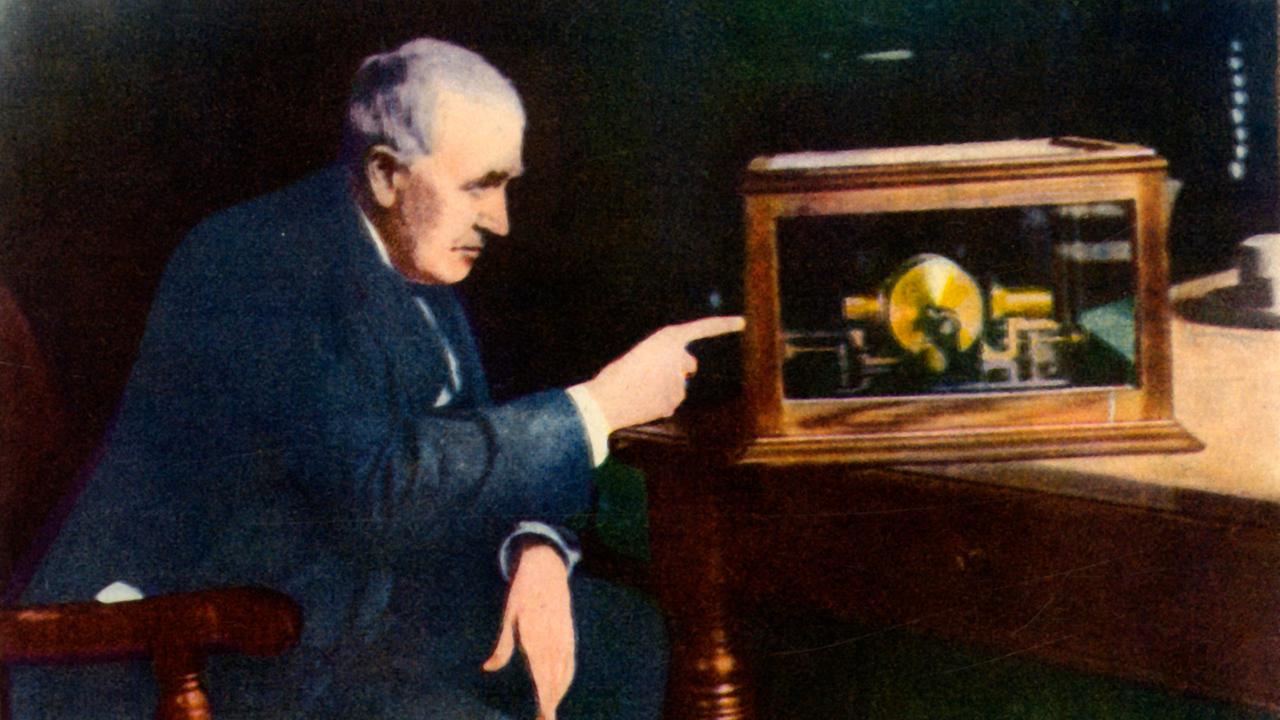 Tonaufnahmen vor 145 Jahren - Thomas Alva Edison und sein Phonograph