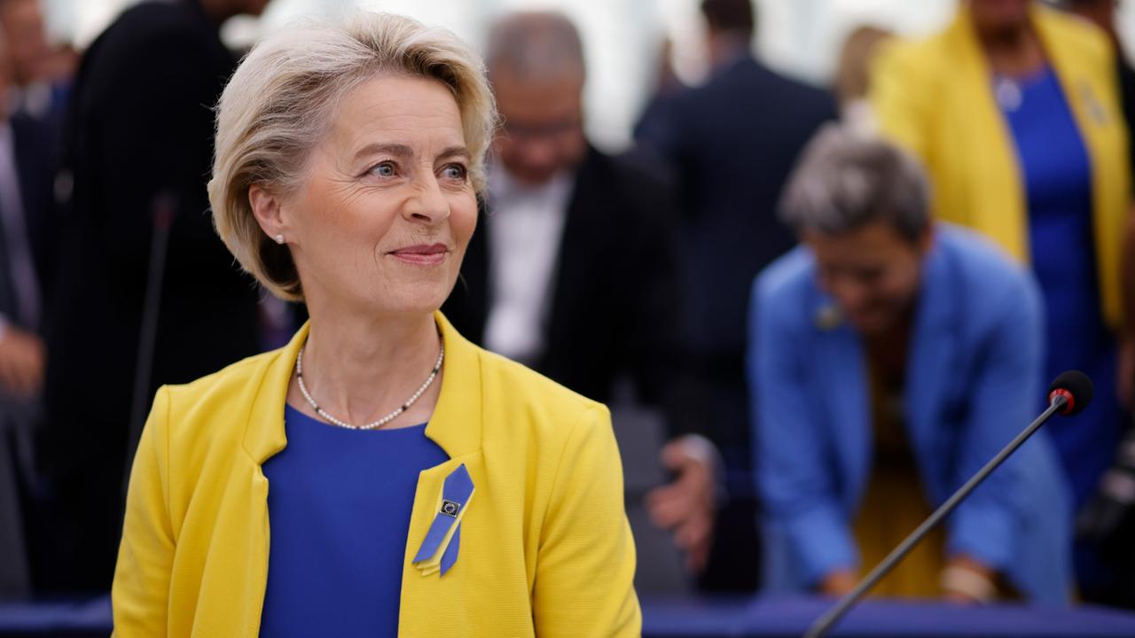 Rede zur Lage der EU - Kommissionschefin von der Leyen reist nach Kiew