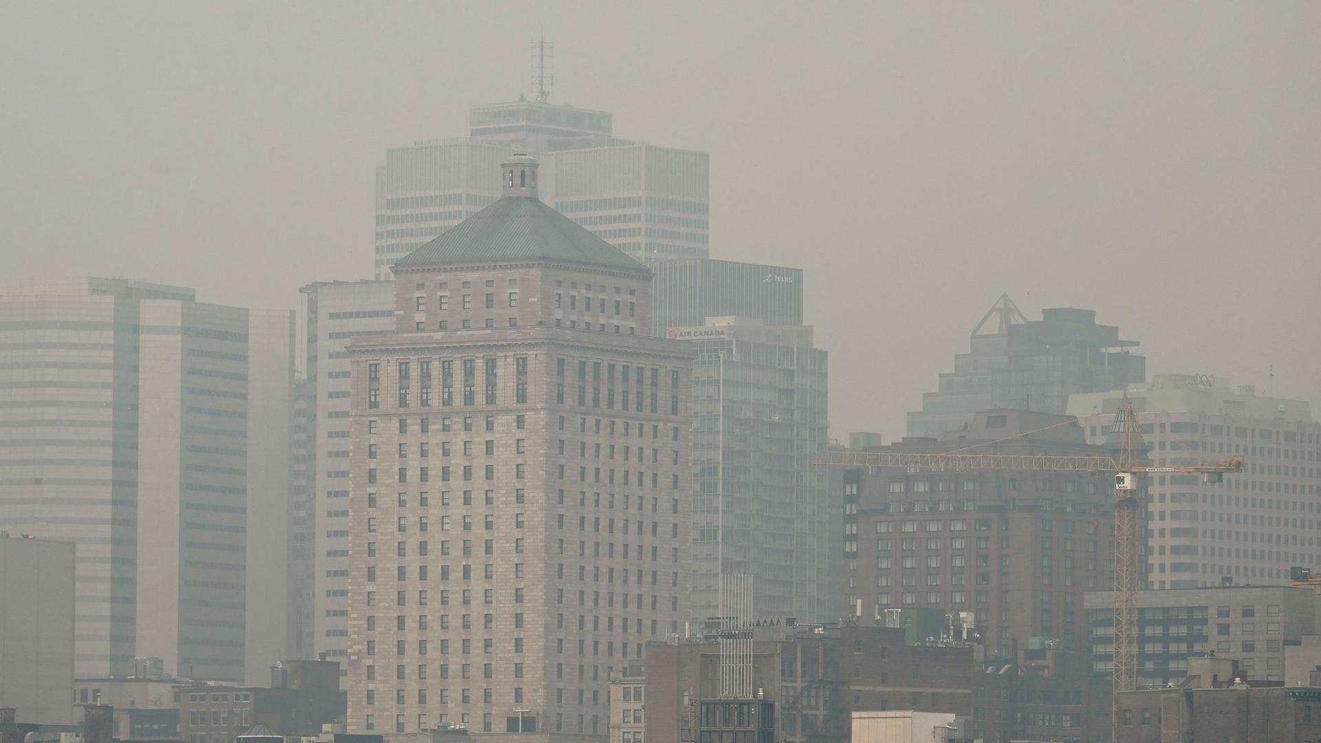 Kanada - Waldbrände machten Montreal zur Stadt mit der schlechtesten Luft
